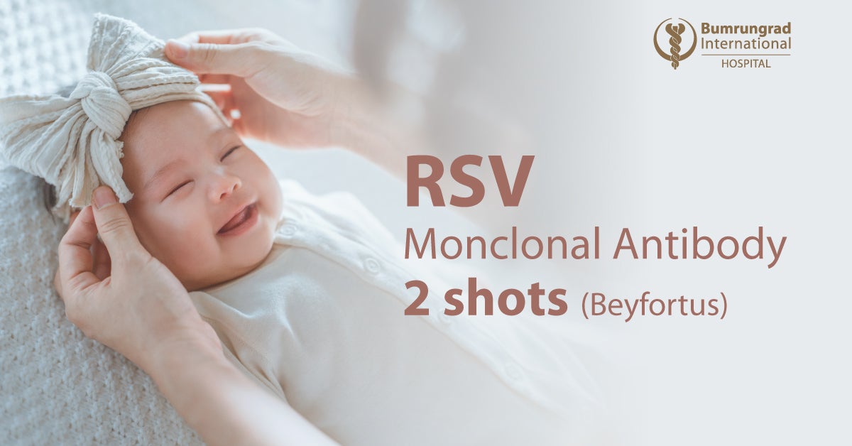 Beyfortus 2 shots (200 mg RSV antibody)